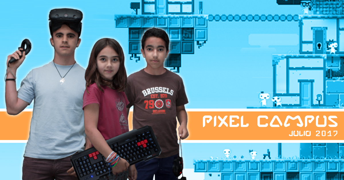 Pixel Campus - a bonfire of souls